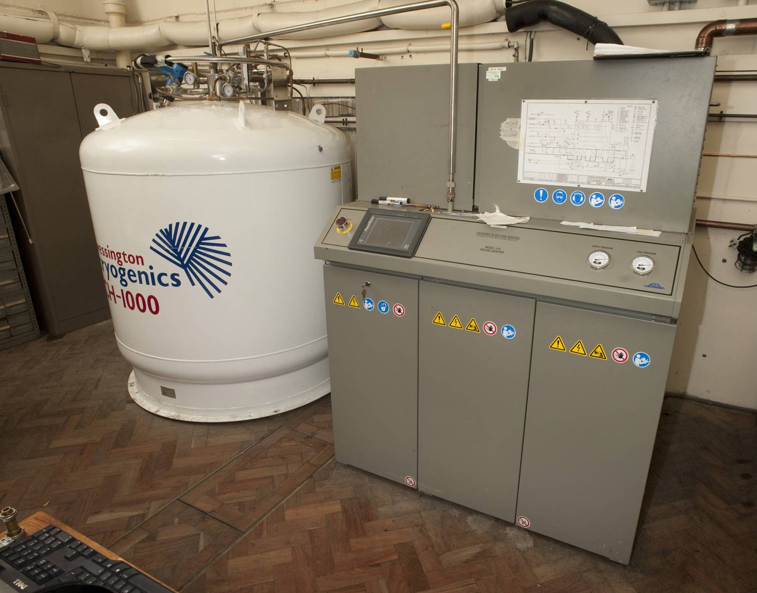 Helium Liquifier Syst 1410 Cold Box